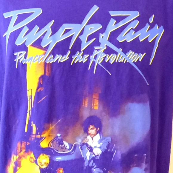 The Prince Estate | Shirts | Mens Purple Rain Tee | Poshmark
